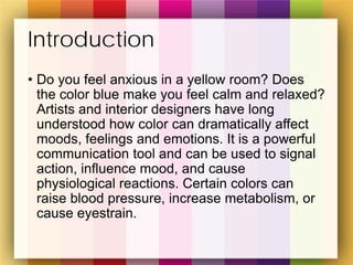 Colours & feelings | PDF