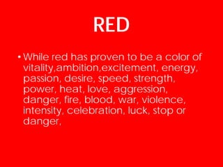 Colours & feelings | PDF