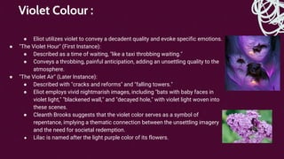 Colours in The Waste Land by T.S.Eliot.pptx