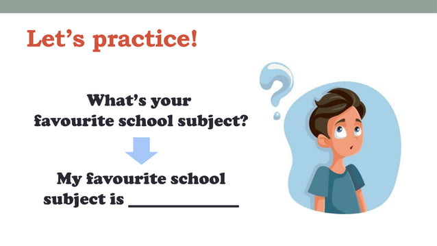 School subjects Colours school Objects.pptx
