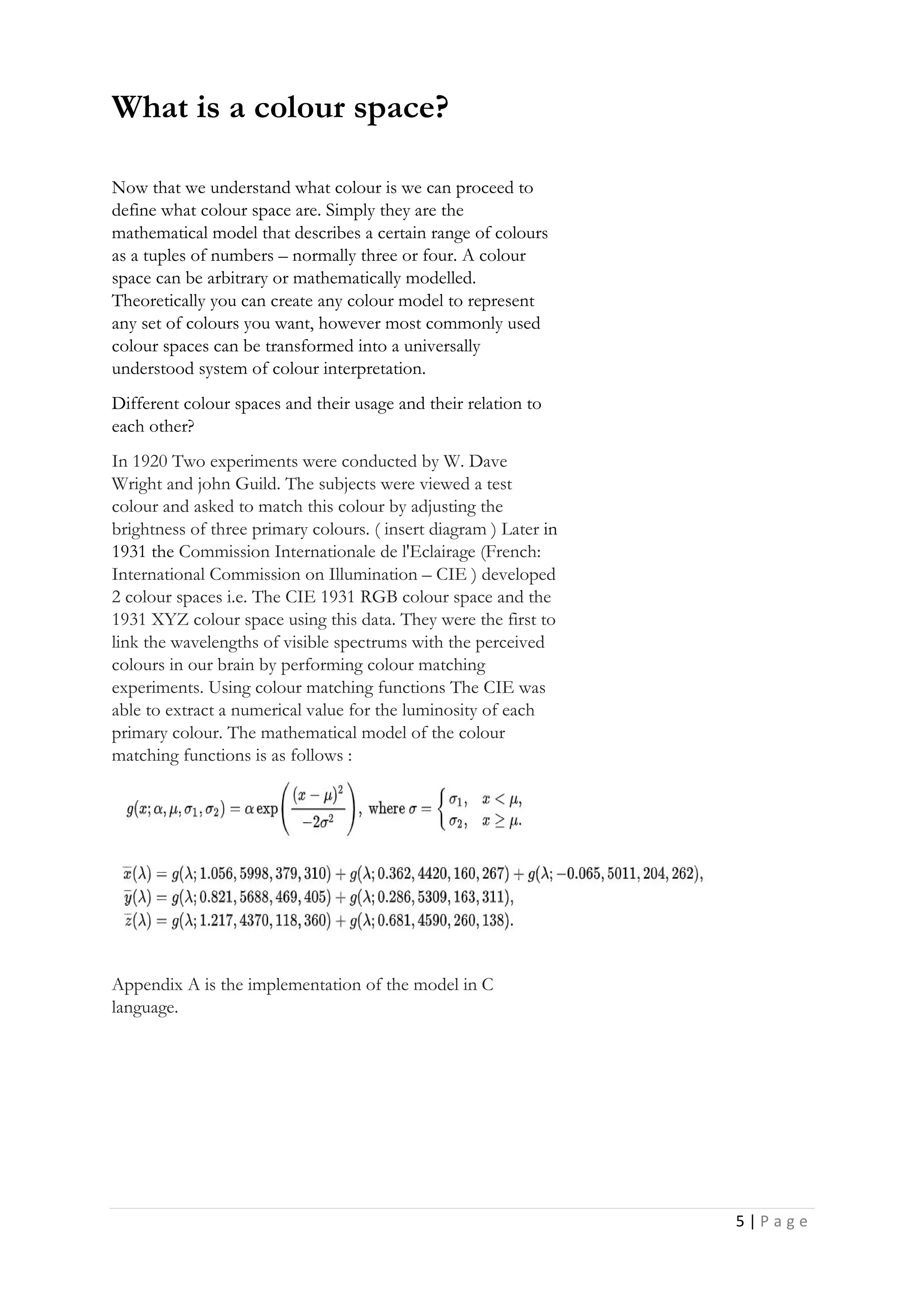 Colour spaces | PDF | Free download