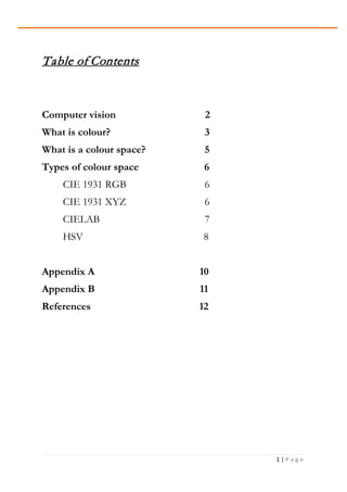 Colour spaces | PDF