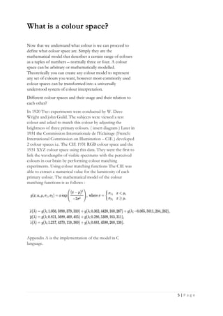 Colour spaces | PDF