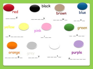 Colours: PowerPoint Presentation + Game | PPTX