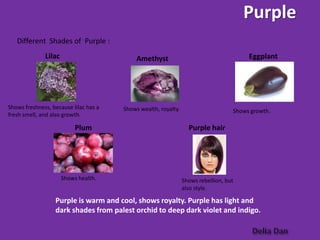 Colour symbolism task | PPTX