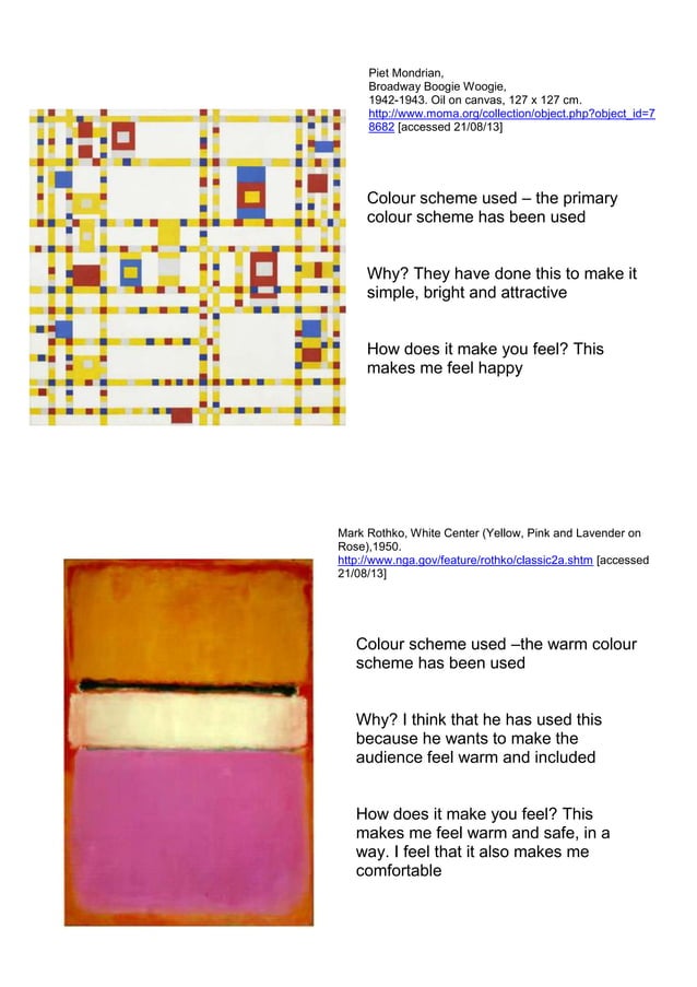 Colour task sal | PDF