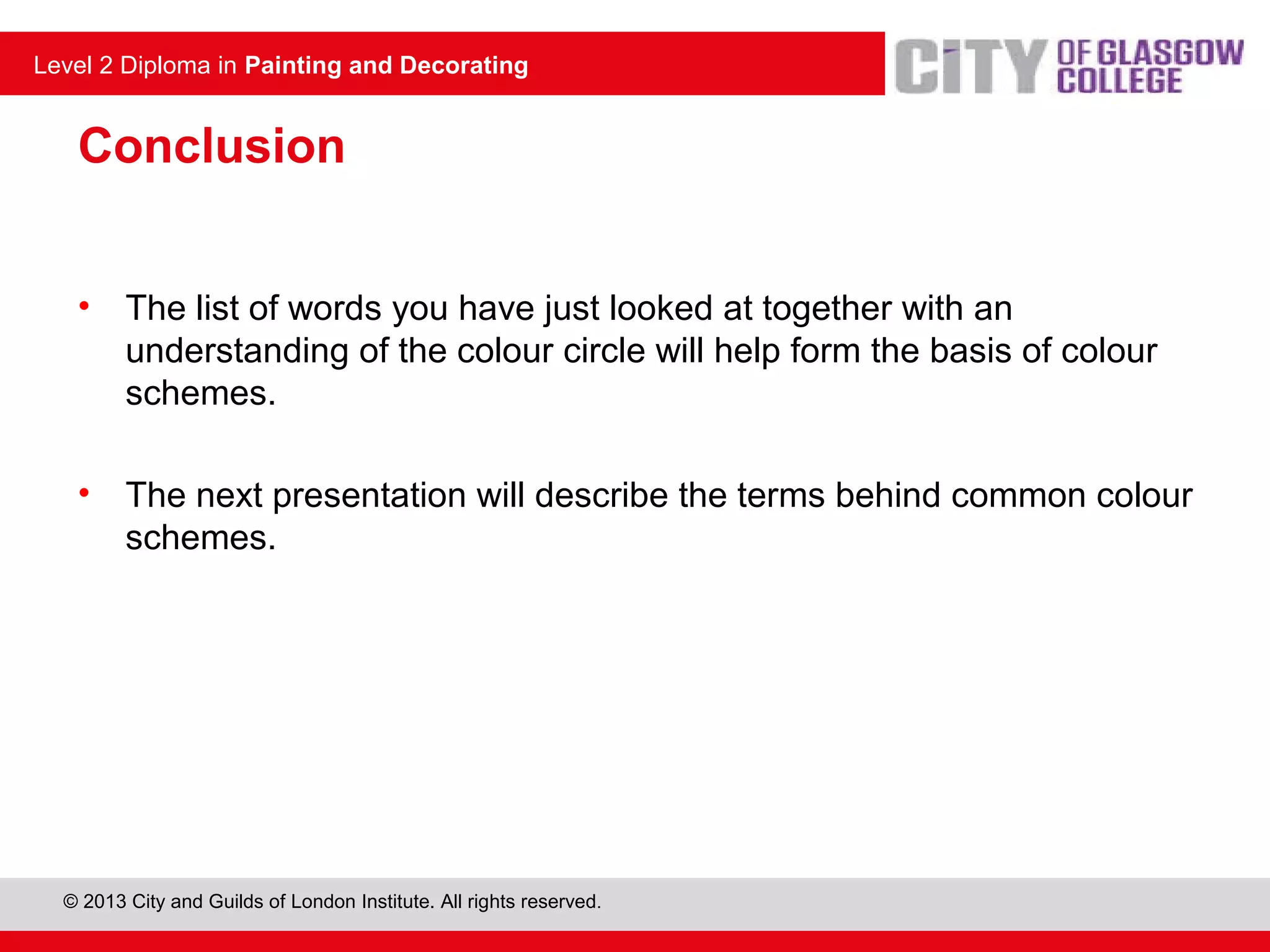 Colour terminology 6 | PPT