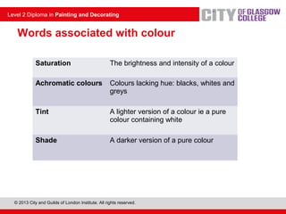 Colour terminology 6 | PPT