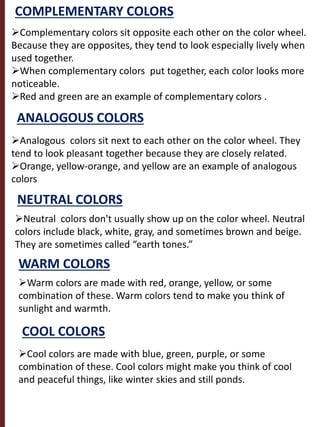 Colour theory | PDF