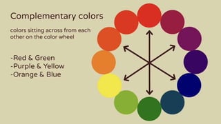 Colour theory basics | PPTX