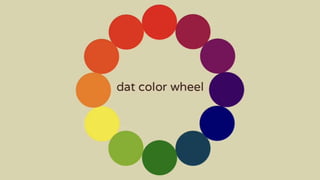 Colour theory basics | PPTX