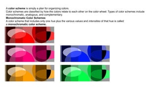 Colour theory basics | PPTX