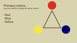 Colour theory basics | PPTX