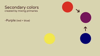 Colour theory basics | PPTX