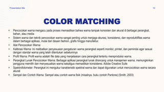 Colour theory for fashion design research | PPT