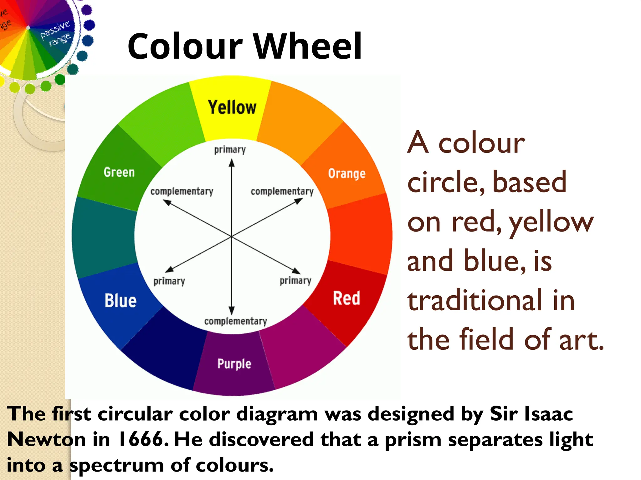 Colour Theory power point presentation ks3 art lesson | PPTX