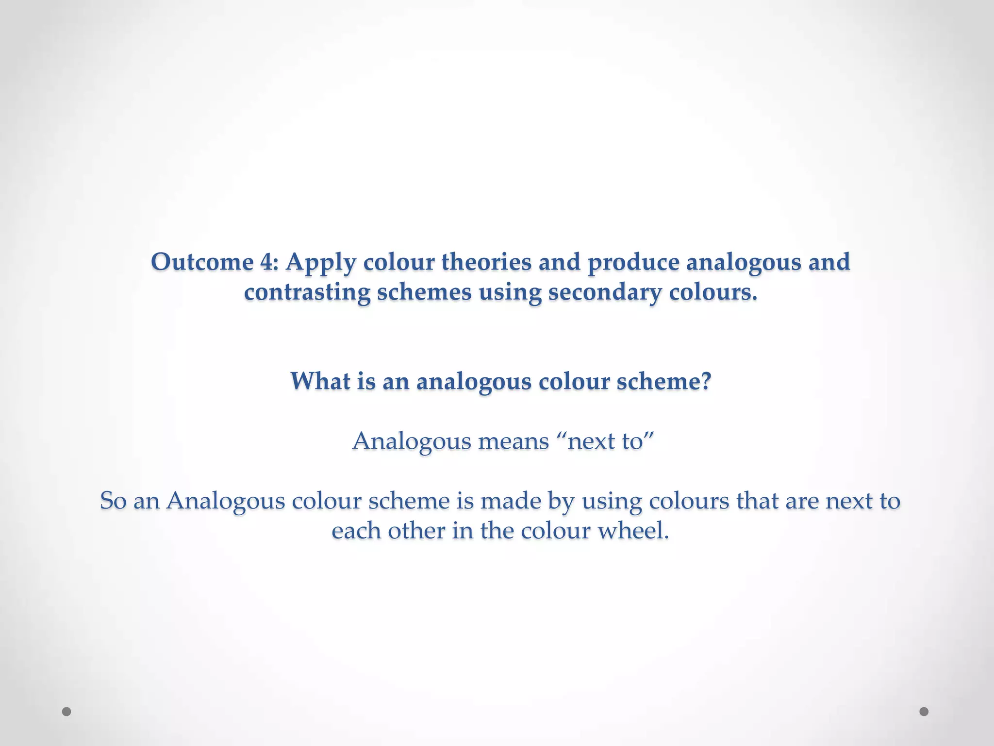 Colour theory presentation | PPT