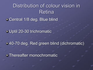 Colour vision | PPTX