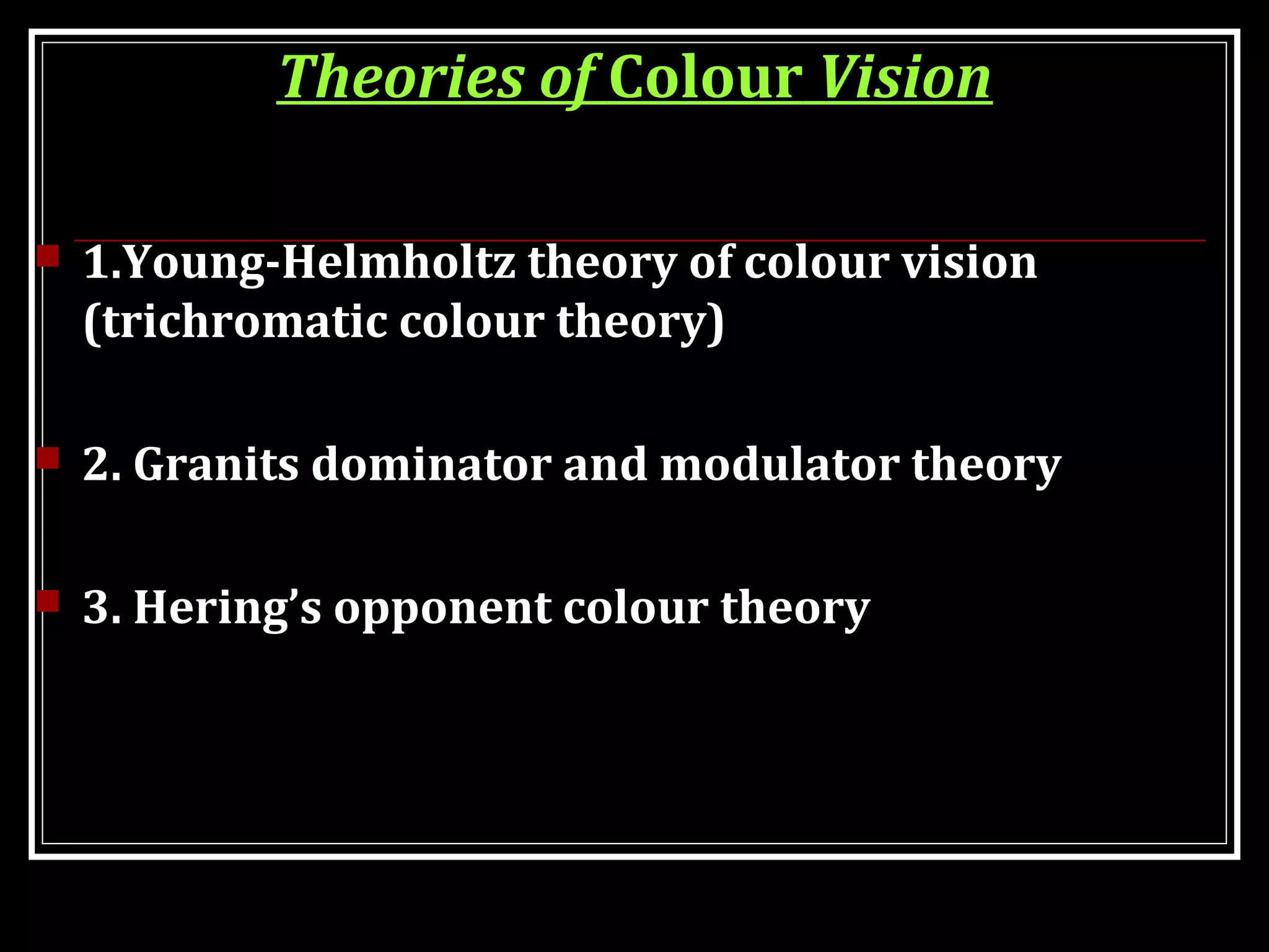Colour vision | PPT