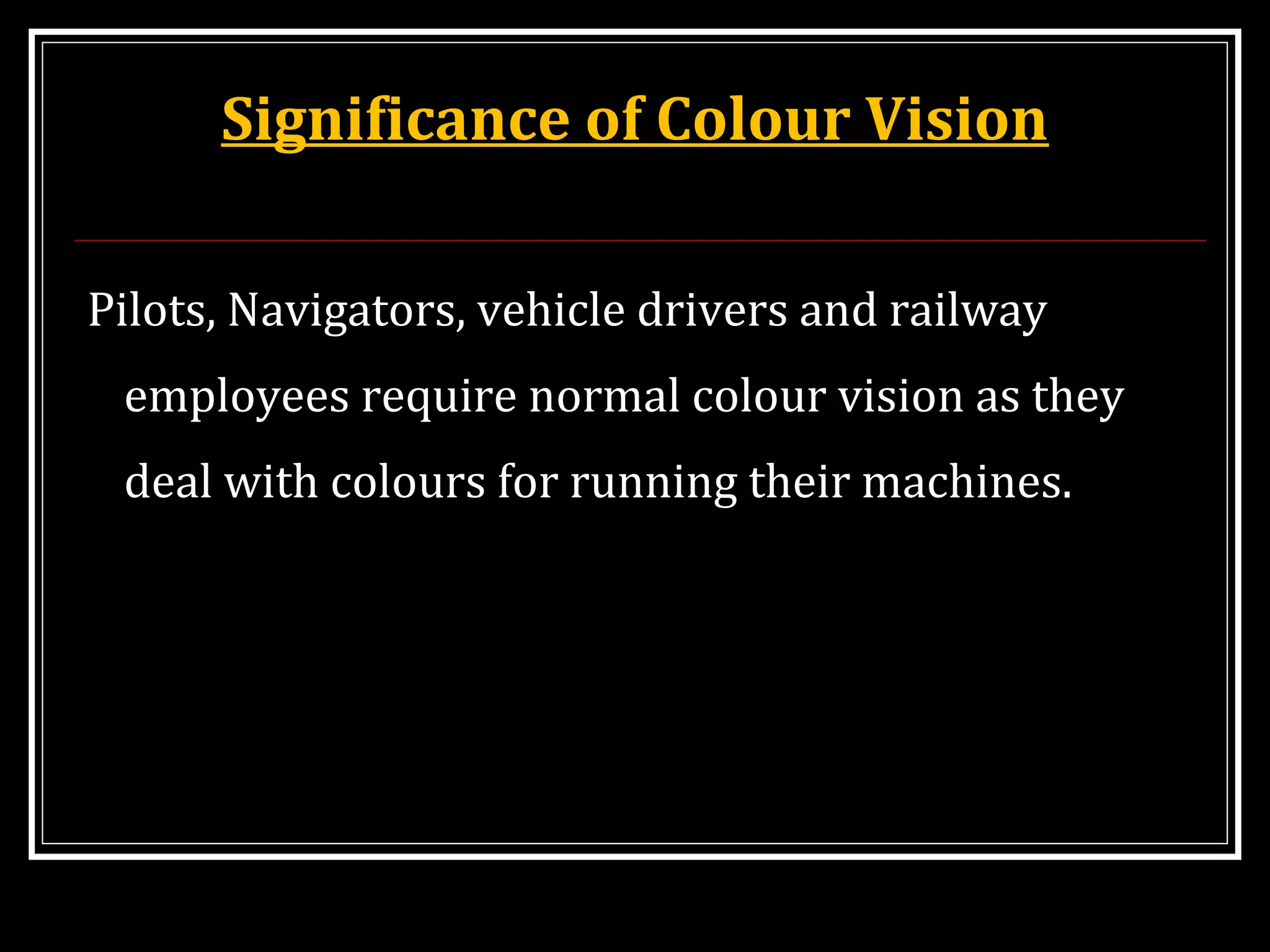 Colour vision | PPT