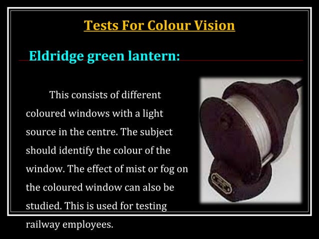 Colour vision | PPT
