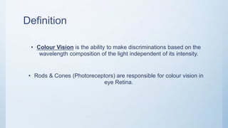 Colour vision | PPT