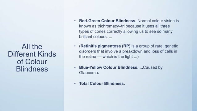 Colour vision | PPT