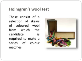 Colour vision and its various tests.pptx