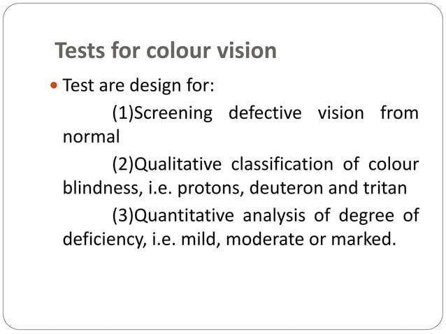 Colour vision and its various tests.pptx