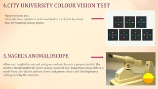 Colour vision & colour blindness | PPTX
