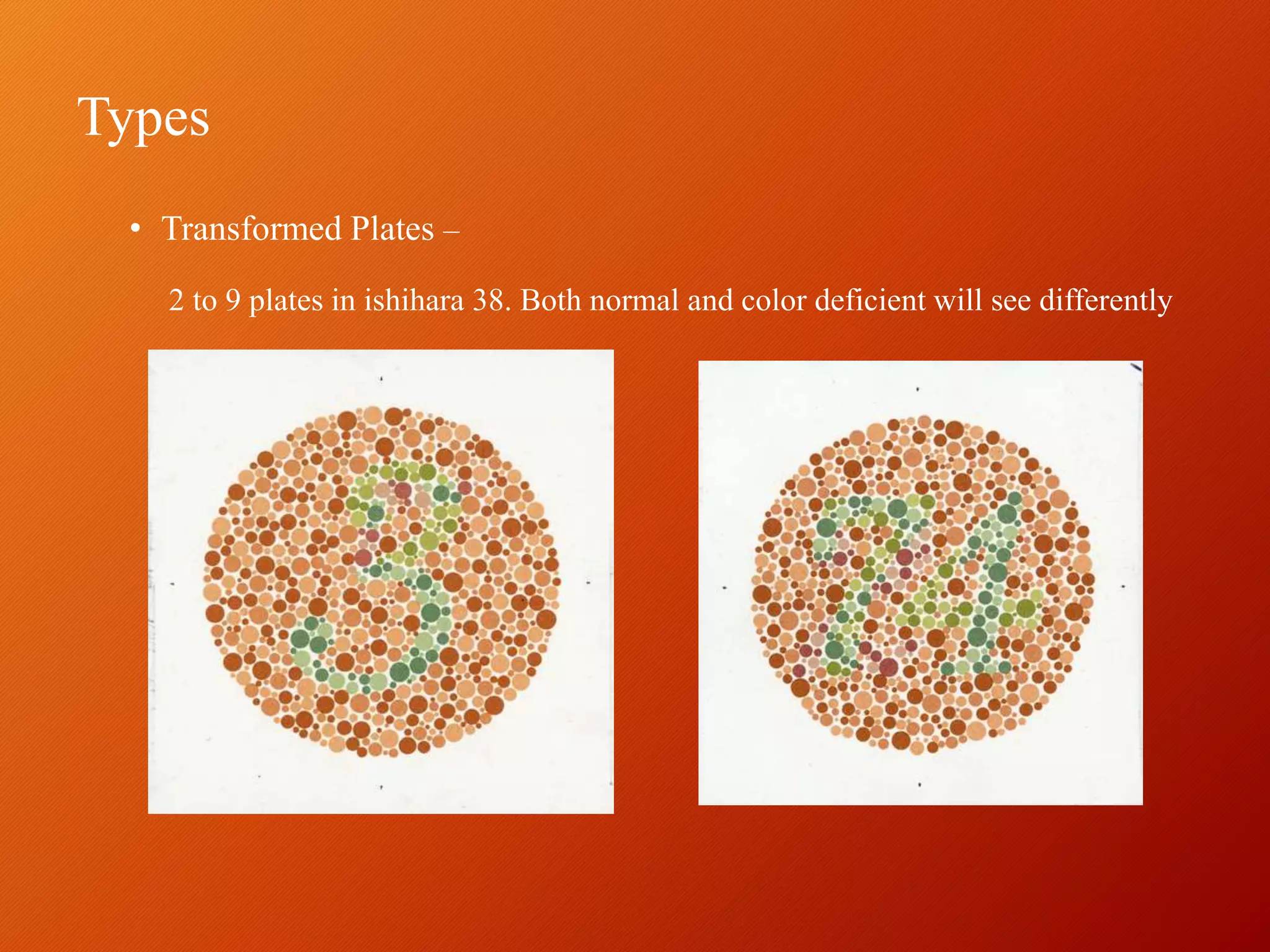 Colour vision examination | PPTX