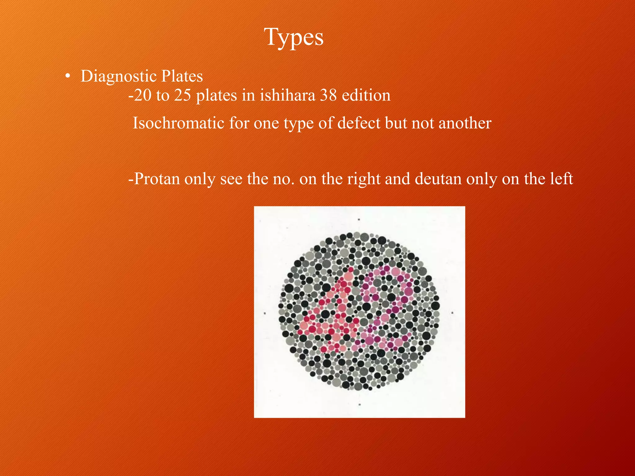 Colour vision examination | PPTX