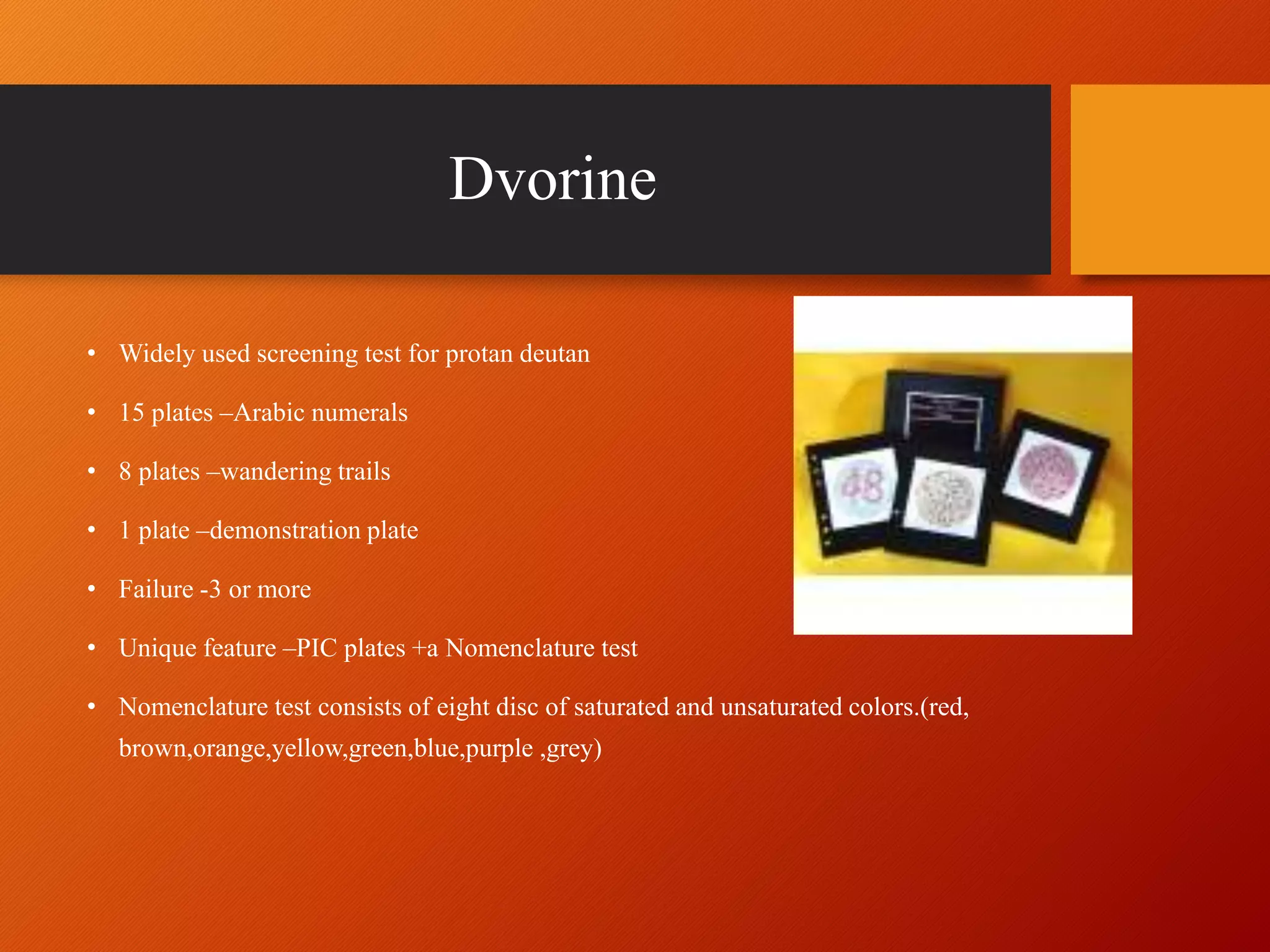 Colour vision examination | PPTX