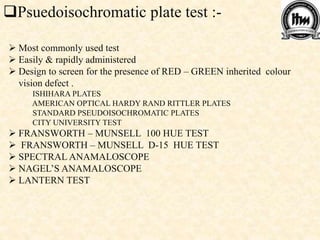 Colour vision &and literature | PPT