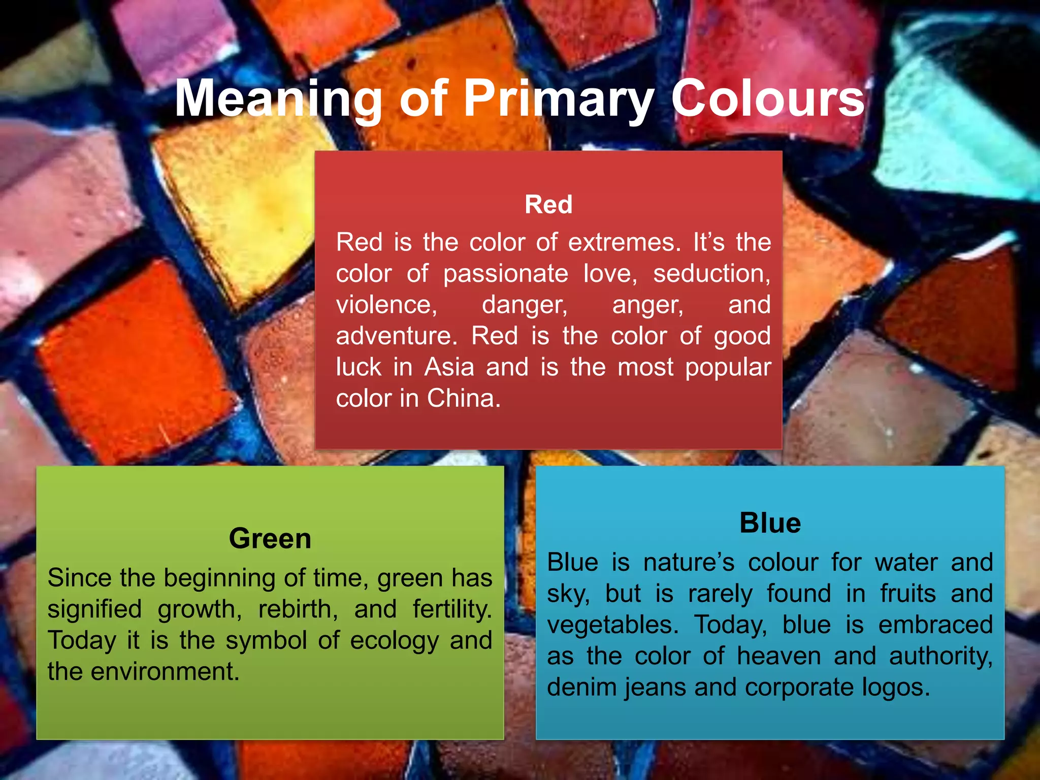 Colour vision #scichallenge2017 | PPTX