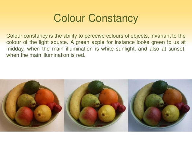 Colour vision #scichallenge2017