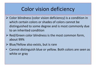 Colour vision with lvm | PPTX