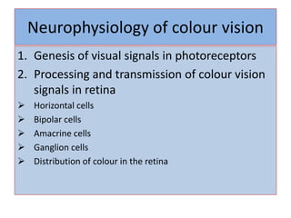 Colour vision with lvm | PPTX