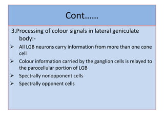Colour vision with lvm | PPTX