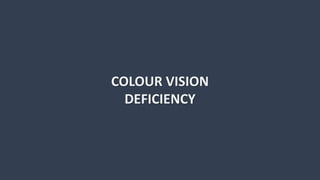 Colour Vison Deficency (CVD) | PPTX