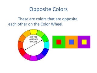 Colour wheel | PPTX