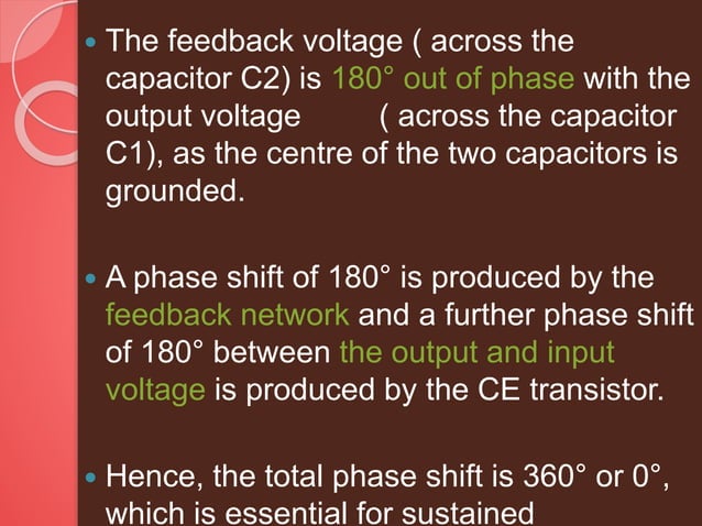 Colpitts Oscillator | PPTX
