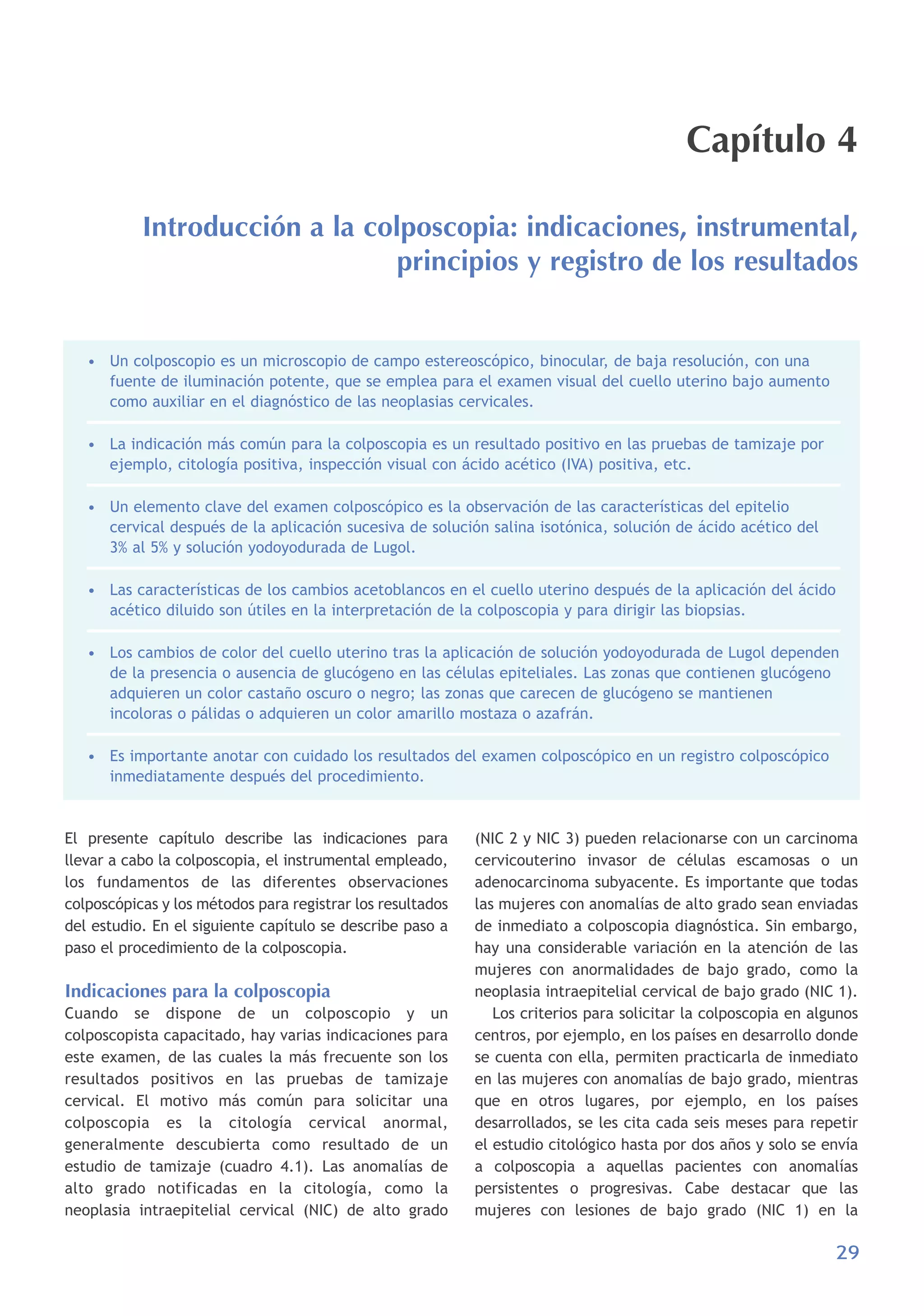Colposcopia | PDF
