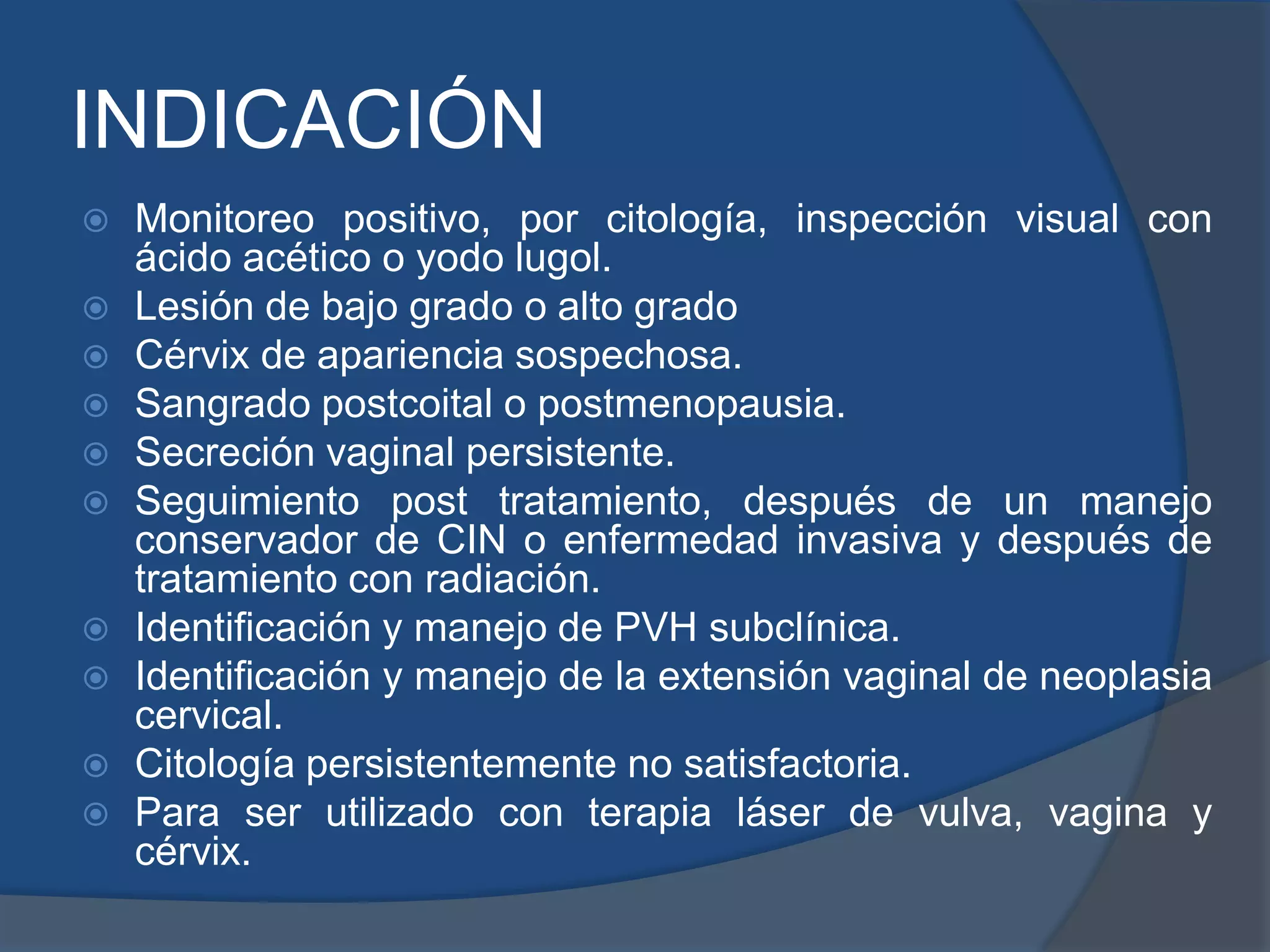 Colposcopía básica | PPT
