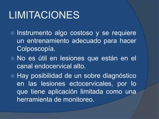 Colposcopía básica | PPTX