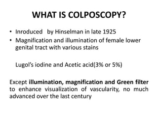 Colposcopy | PPTX