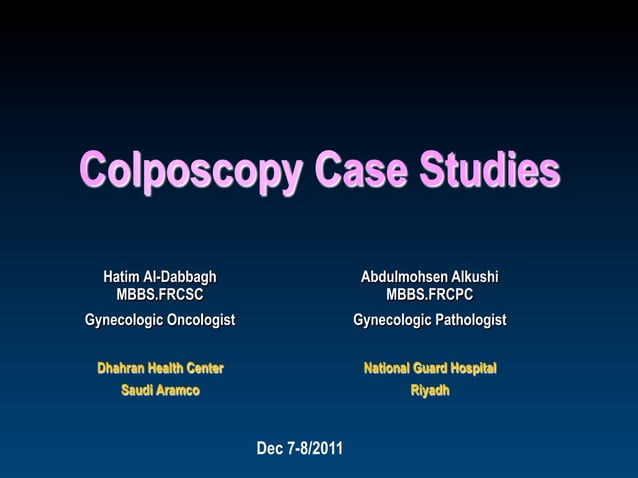 Colposcopy case studies2 | PDF