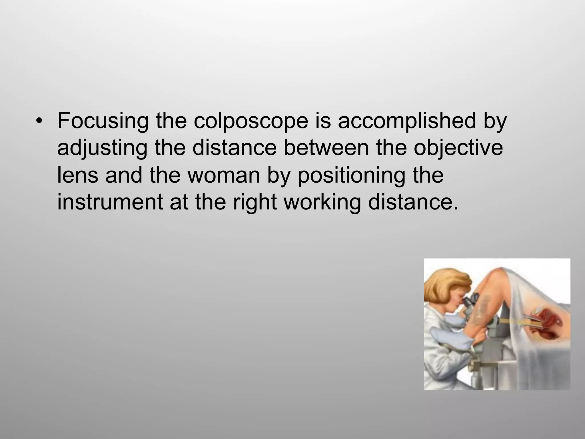 Colposcopy nstrumentation and principles on how to do 22 | PDF