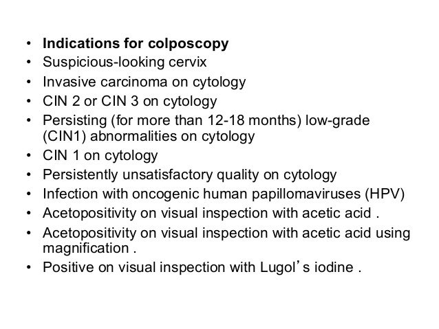Colposcopy nstrumentation and principles on how to do 22
