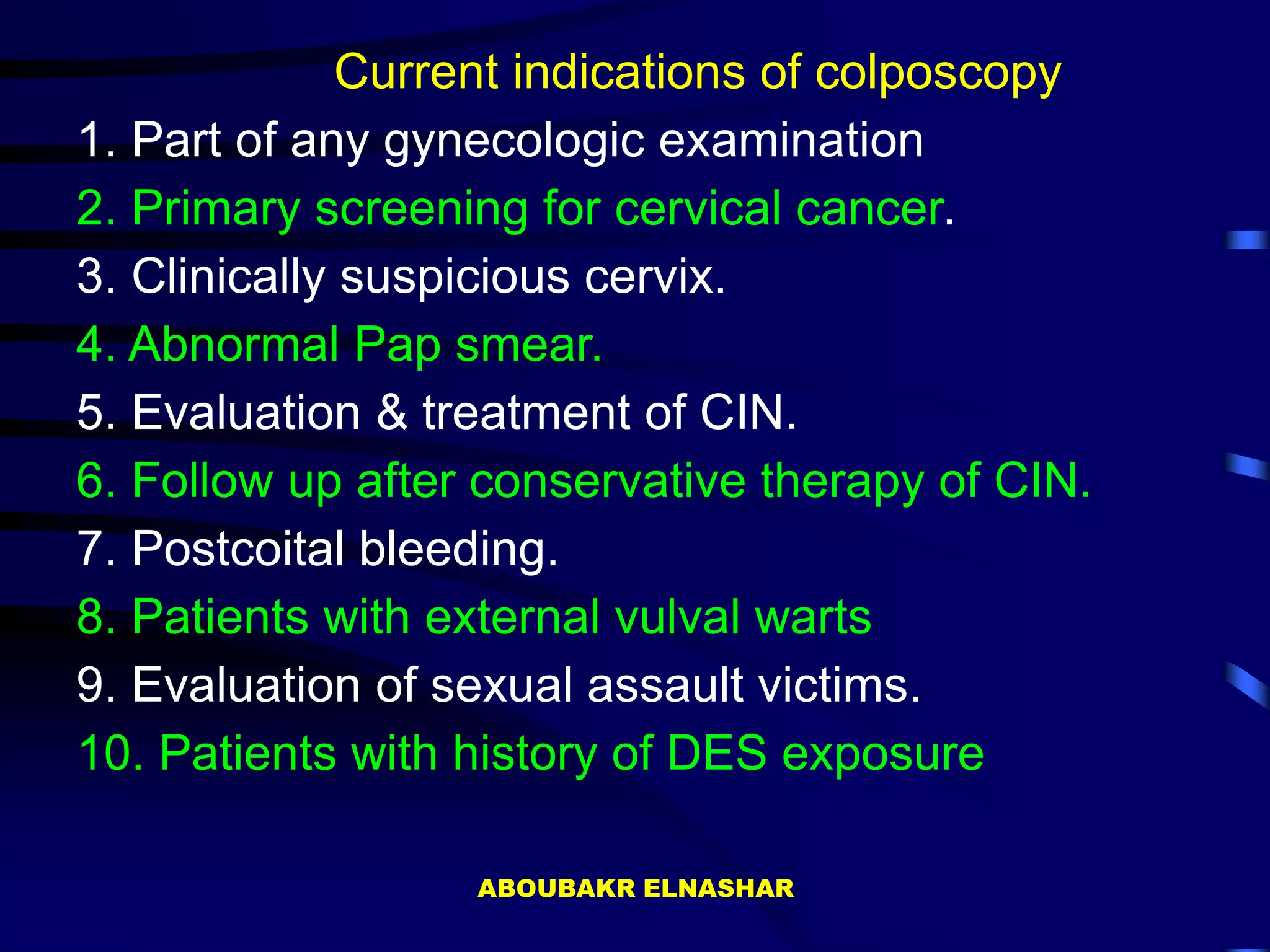 Colposcopy | PDF